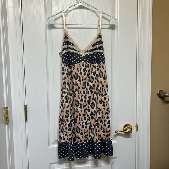 Dresses | Cheetah Print Slip Dressnightie | Poshmark